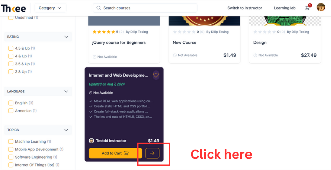 Course Landing Page: Rules and Guidelines – Help Center | Thkee