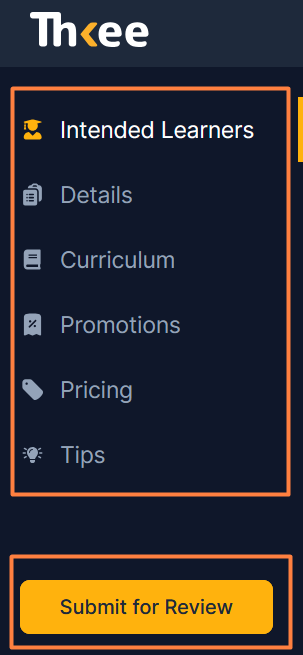 Navigating the Course Management Dashboard – Help Center | Thkee